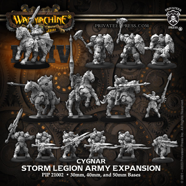Cygnar Storm Legion Army Expansion – The Combat Company