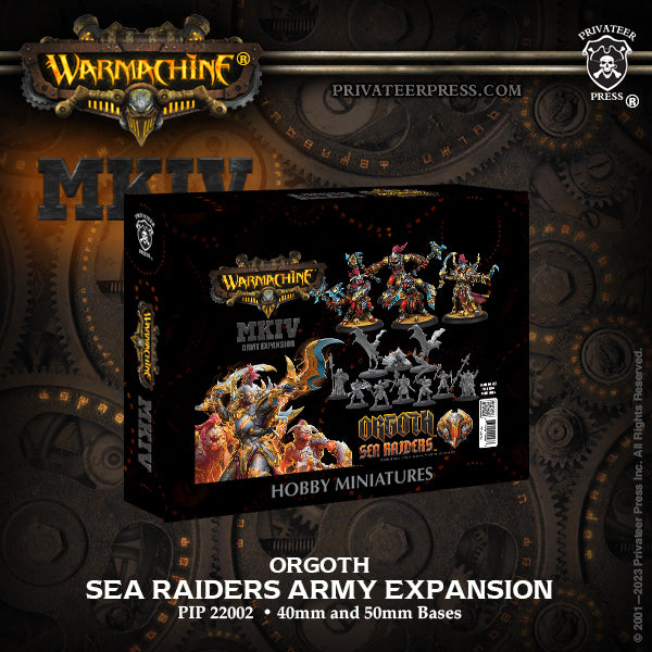 Orgoth Sea Raiders Army Expansion – The Combat Company