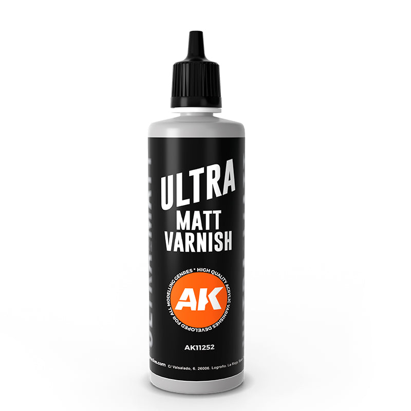 AK Interative Matt Varnish 100 ml 3rd Generation hobby paint – The ...