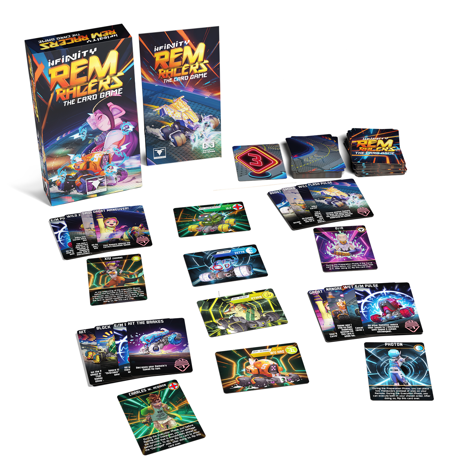 Infinity REM Racers: The card game – The Combat Company