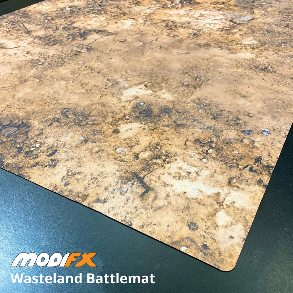Neoprene battlemat 3' x 3' Wasteland – The Combat Company