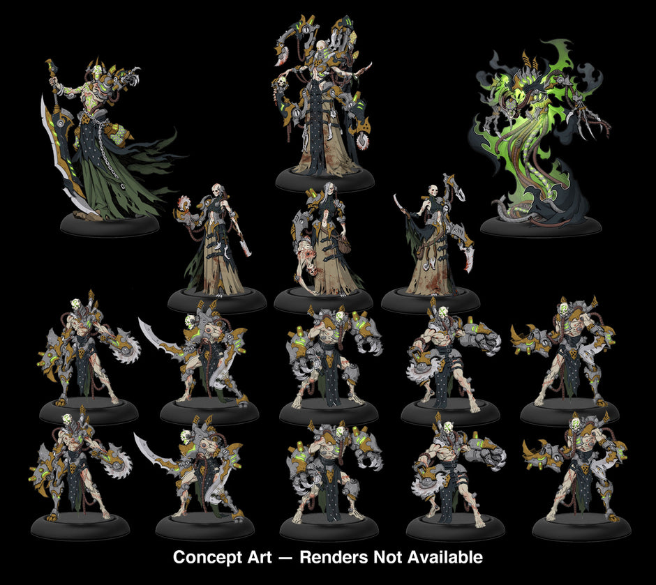 Cryx Necrofactorium Miniatures – The Combat Company