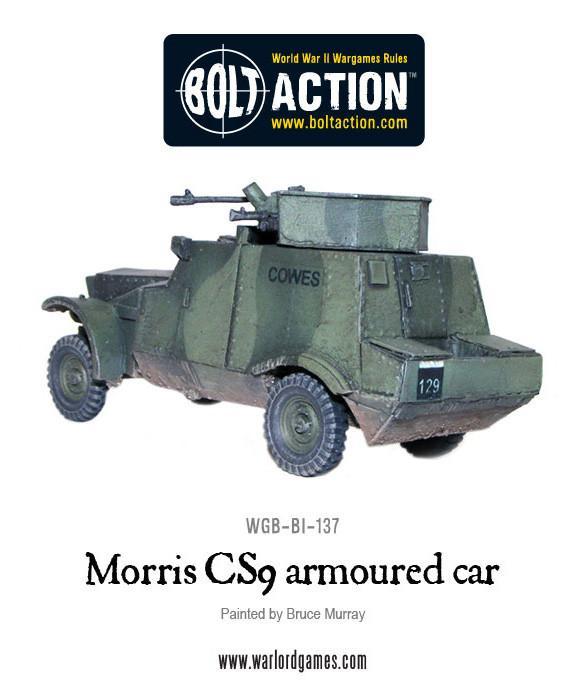 Morris CS9 armoured car (Pack) – The Combat Company