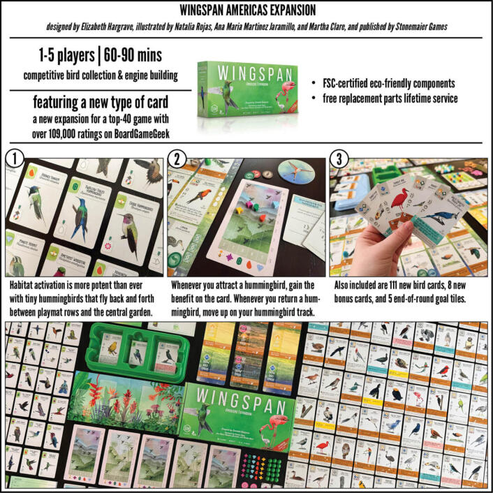 Wingspan Americas Expansion – The Combat Company
