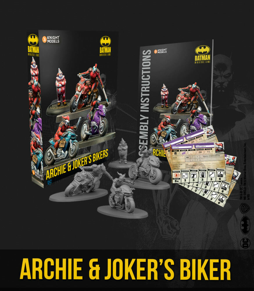 Knight Models Batman Miniatures Game ARCHIE & JOKER'S BIKERS – The ...