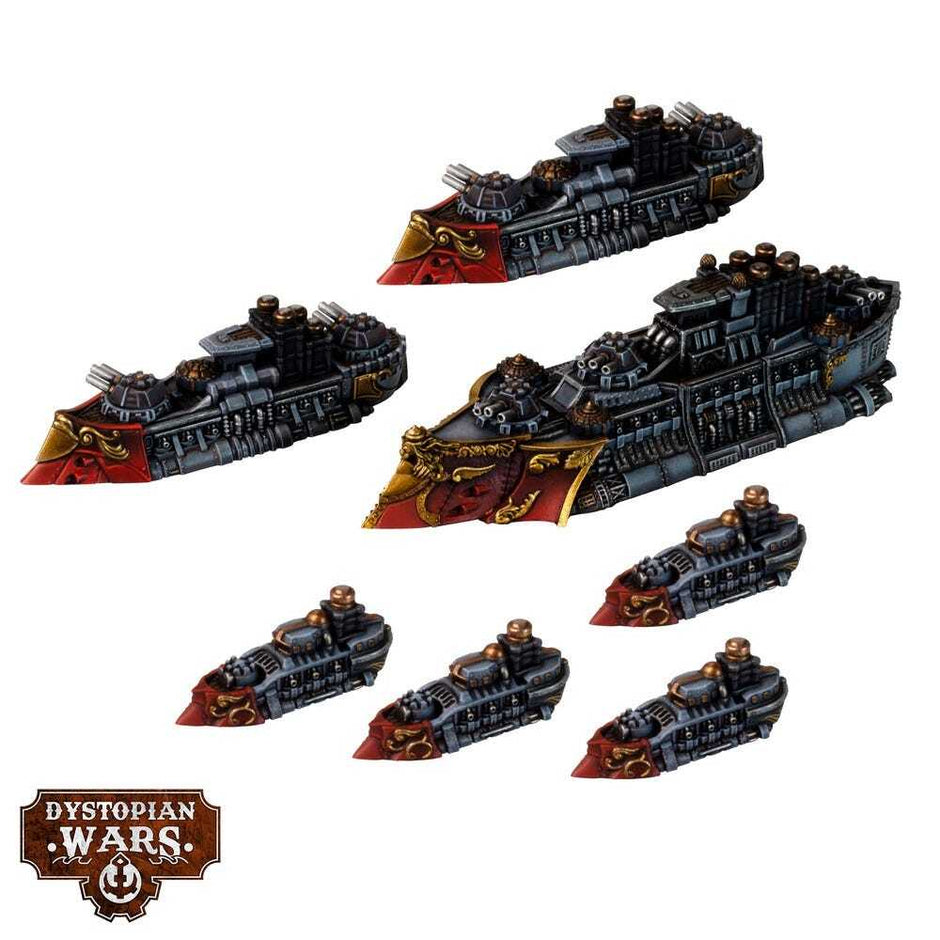 Dystopian Wars Crown Miniatures – The Combat Company