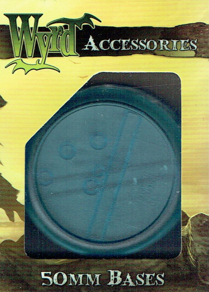 Wyrd Miniatures Malifaux Bases Translucent Blue 50mm – The Combat Company