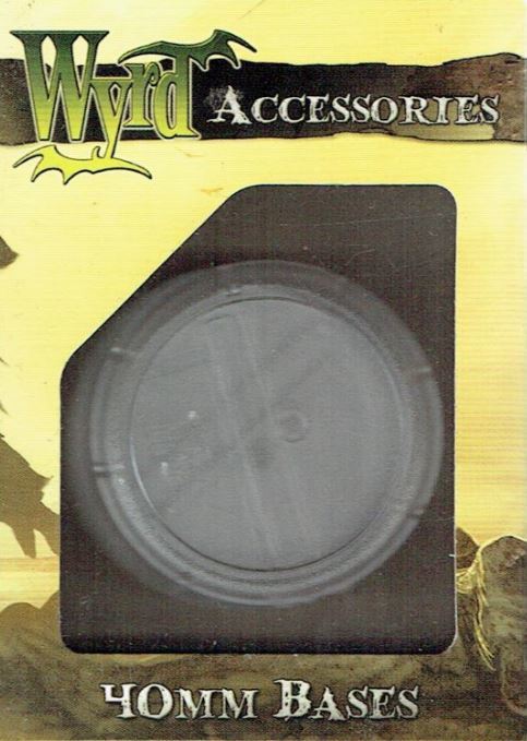 Wyrd Miniatures Malifaux Bases Translucent Clear 40mm – The Combat Company